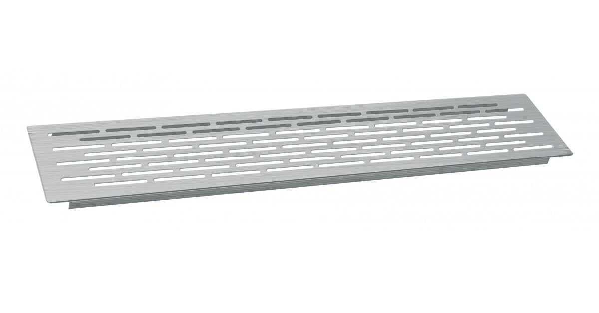 Worktop cabinet plinth heat vent grill - 100x500mm - Fiteo - Furniture ...