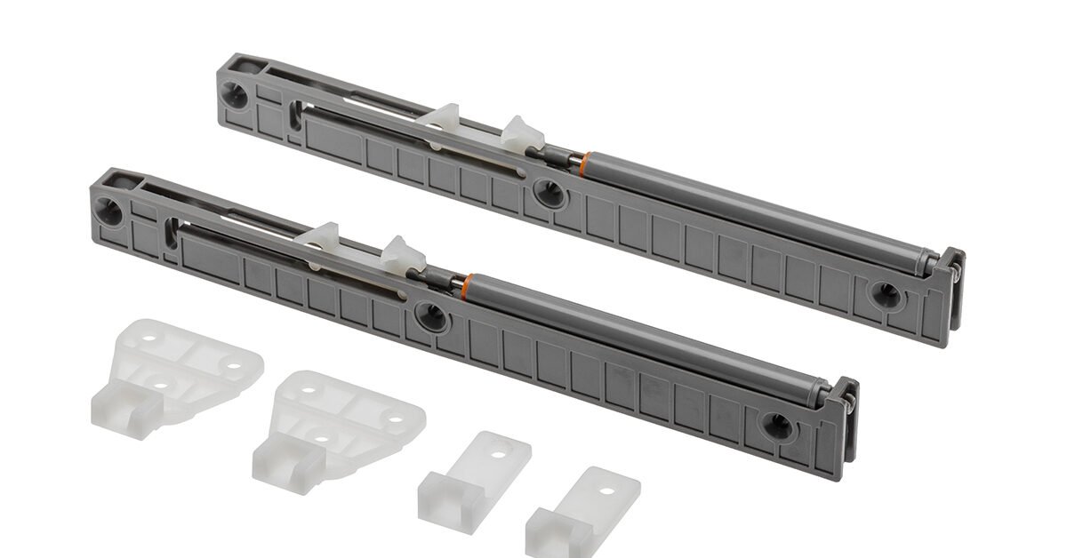 Soft Close mechanism for metal drawers or roller runners - Fiteo ...